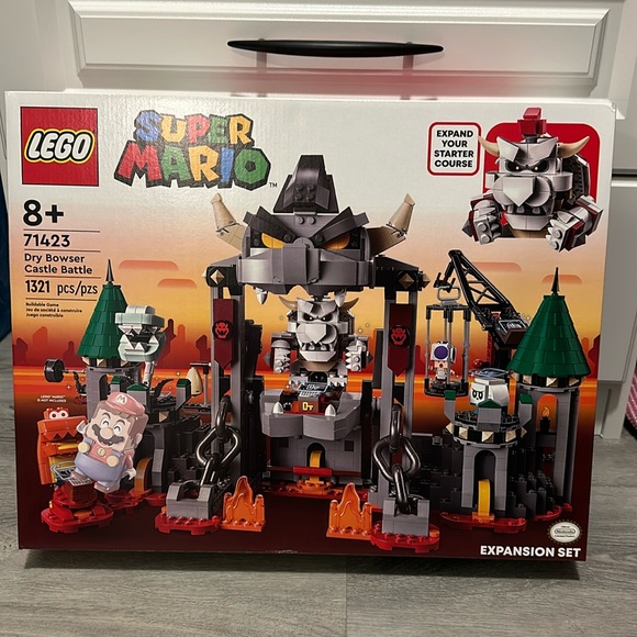 Lego | Toys | Lego Super Mario Dry Bowser Castle Battle | Poshmark